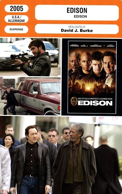Fiche Cinéma - DAVID J. BURKE - EDISON - 2005 | eBay