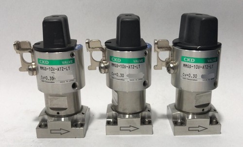 3PCS CKD PNEUMATIC 2-PORT DIAPHRAGM HYBRID VALVE MMGD-10V-AT2-L1 | eBay
