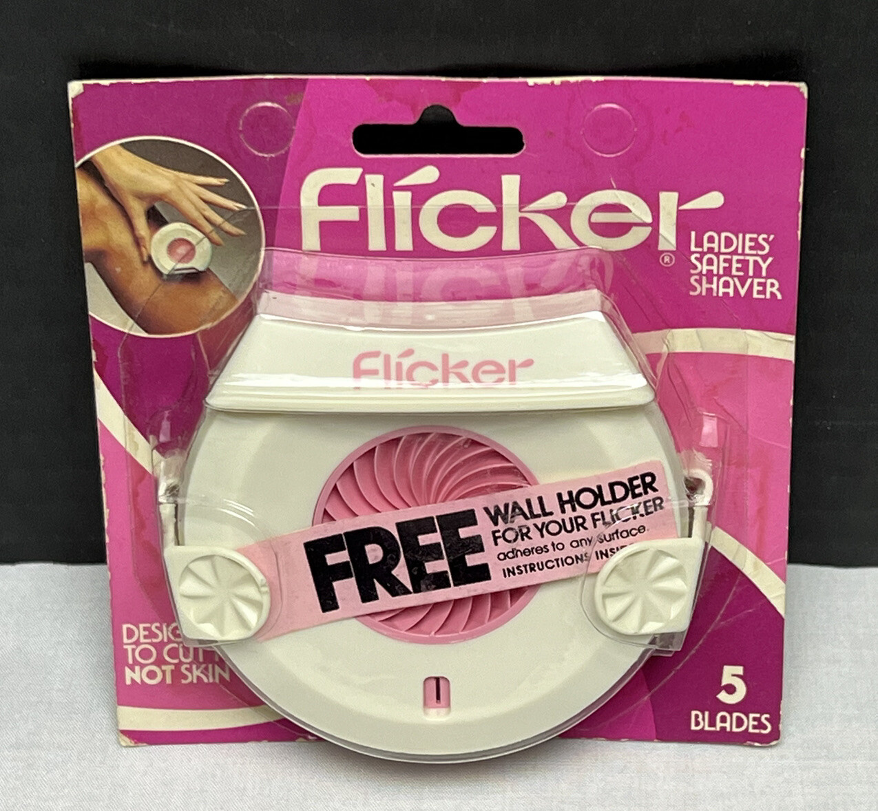NEW Vintage Flicker Women's Shaver 5 Blade Razor SEALED Personna Ladies ...