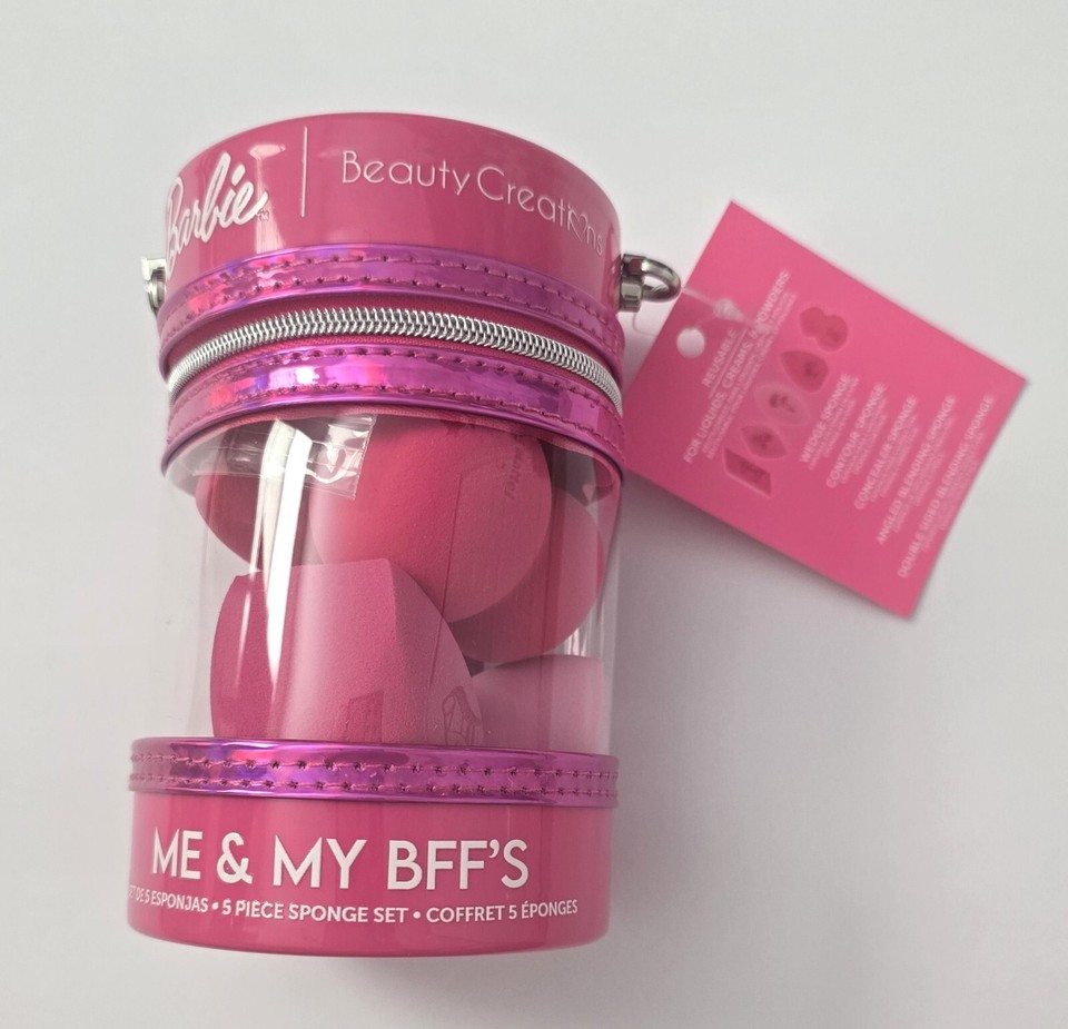 BEAUTY CREATIONS BARBIE ME AND MY BFFS 5PC SPONGE SET | eBay