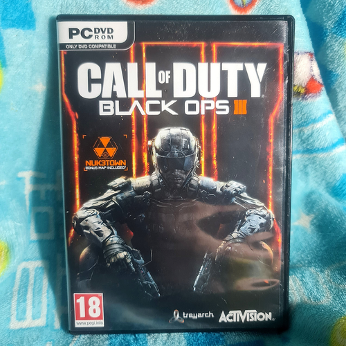 Call Of Duty 3 Black Ops 3 PC DVD-ROM Windows Game 6 Disc with Manual ...