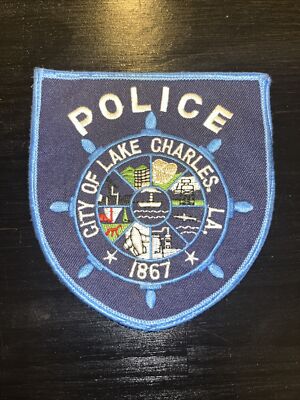LOUISIANA LA LAKE CHARLES POLICE DEPT PATCH | eBay