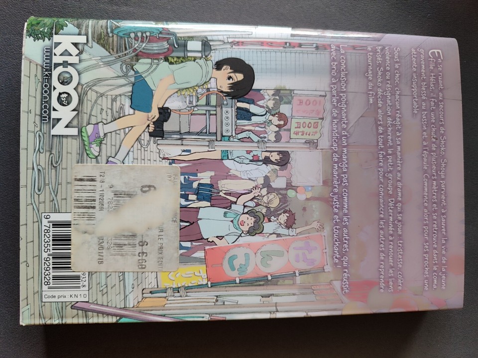 Manga A Silent Voice Volume 7 Book French Version Yoshitoki OIMA | eBay