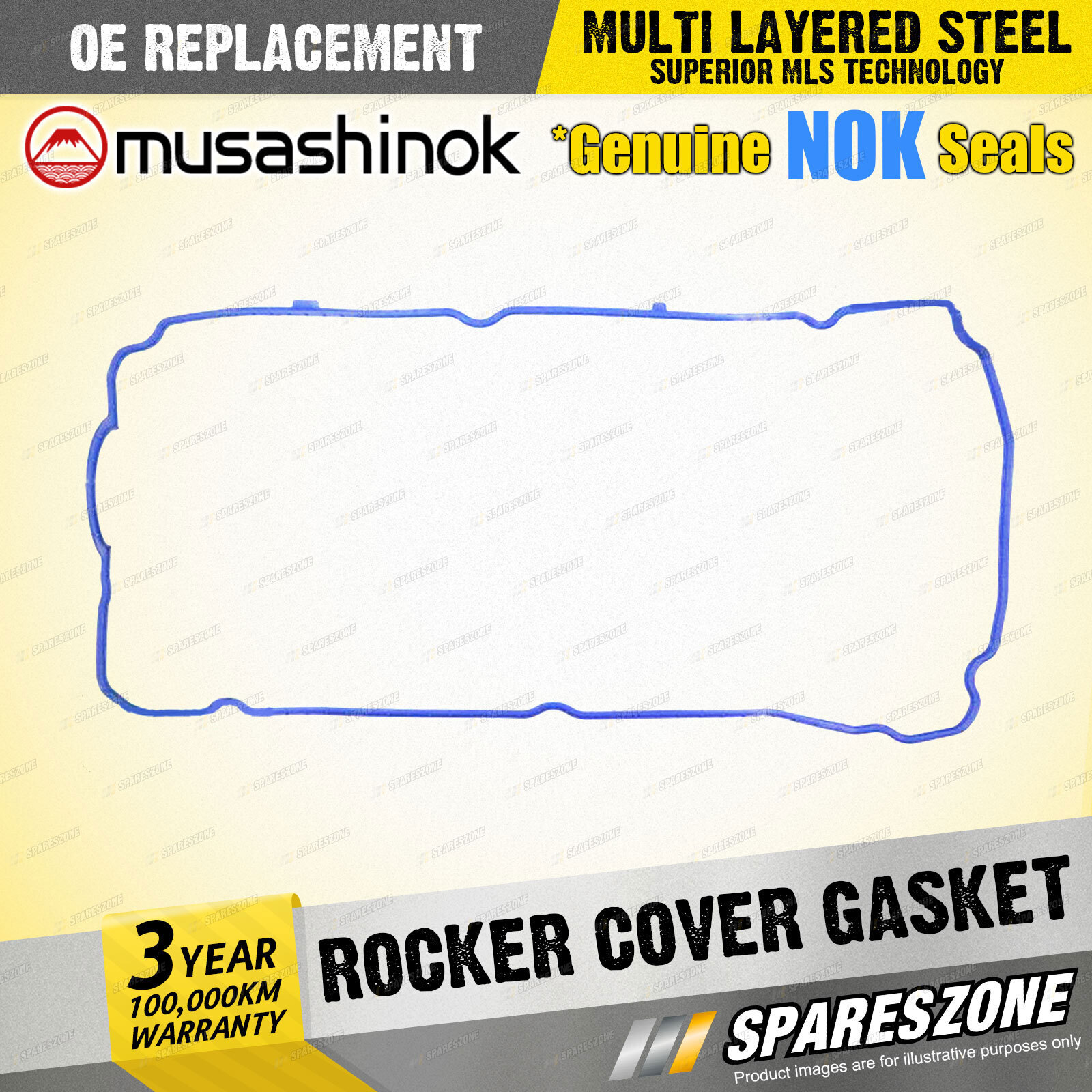 Rocker Cover Gasket for Mitsubishi Outlander ZJ ZK ZL 4J11 4J12 I4 16V ...