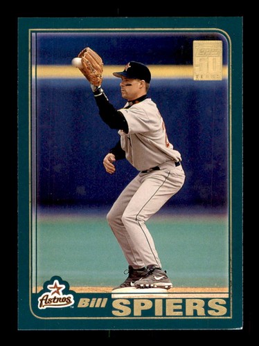 2001 Baseball Topps Bill Spiers Houston Astros #310 | eBay