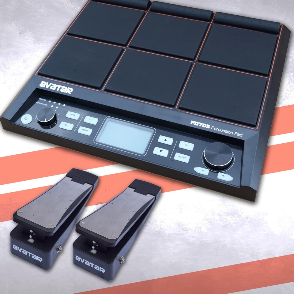Avatar PD705 Packs Multi-Pad 608 Sounds | eBay