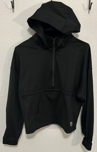 Born primitive the weekender pullover 1/2 zip jacket large black pocket ...