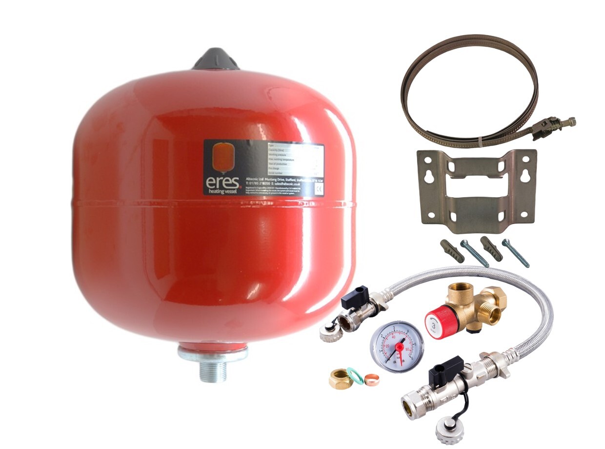 Altecnic - ERES 12 Litre Heating Expansion Vessel & Sealed System Kit ...
