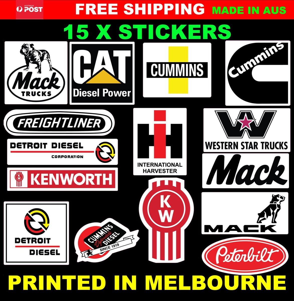 Cummins Waarschuwingsstickers Cummins Stickers For Sale | Redbubble