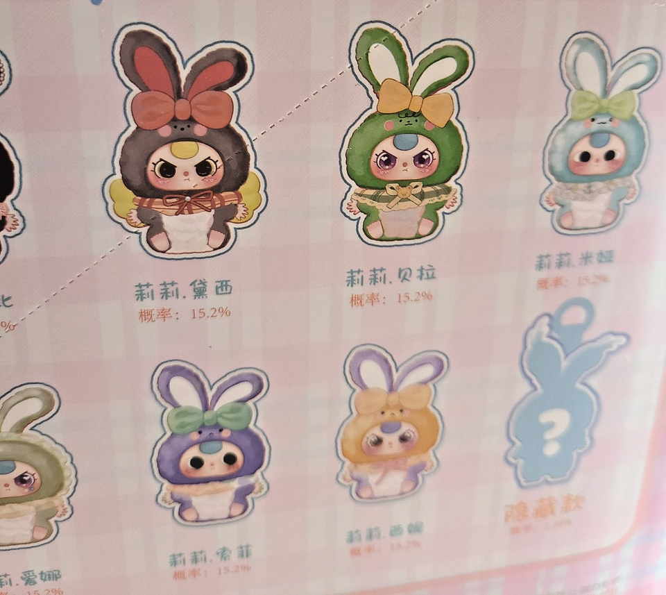 BABY THREE Lily Rabbit Town V2 Series Blind Box Plush New Confirmed ...