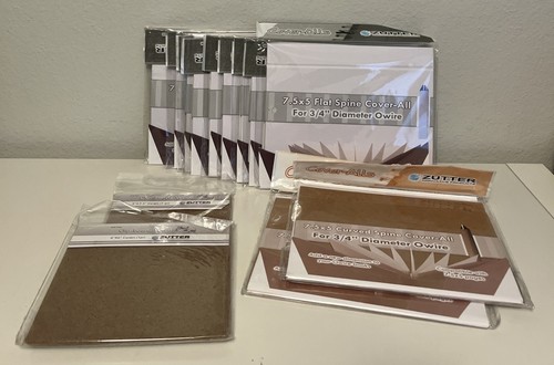 Zutter Bind-It -all Covers 7.5x5 Flat & Curved Spine & Clipboards ...