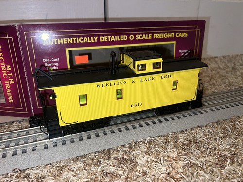 MTH Trains Premier 20-91629 Wheeling & Lake CA-1 Woodsided Caboose w ...
