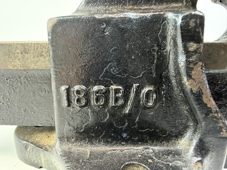 RARE Vintage Woden No. 186B/0 Mechanic’s Machinist Vise Made in England ...