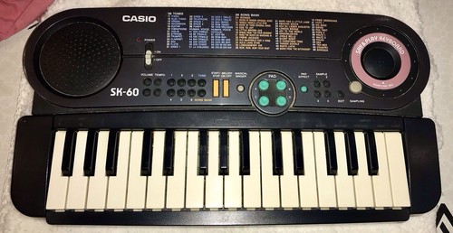 Casio SK-60 Portable Electronic Keyboard Works No AC Adapter | eBay