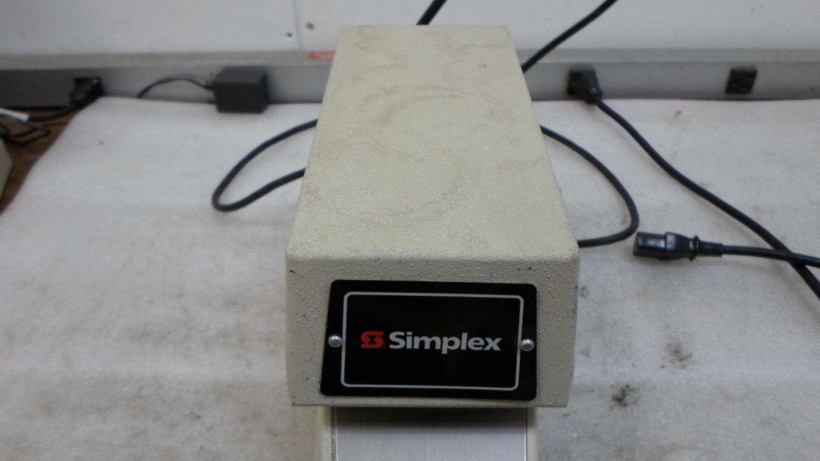 Simplex 1605-9001 Time Stamp 1605 Time Clock TESTED | eBay