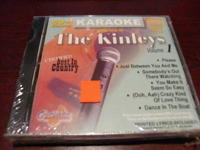 CHARTBUSTER 6+6 KARAOKE DISC 20103 THE KINLEYS VOL 1 CD+G MULTIPLEX | eBay