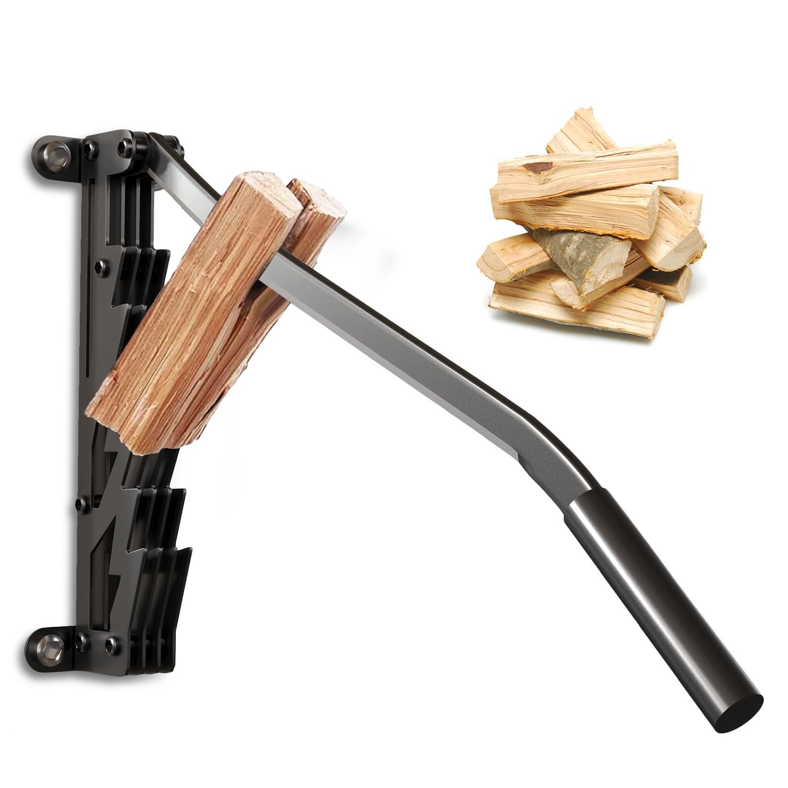 Wood Splitter Wall Mounted Log Splitter Splitting Firewood Kindling ...