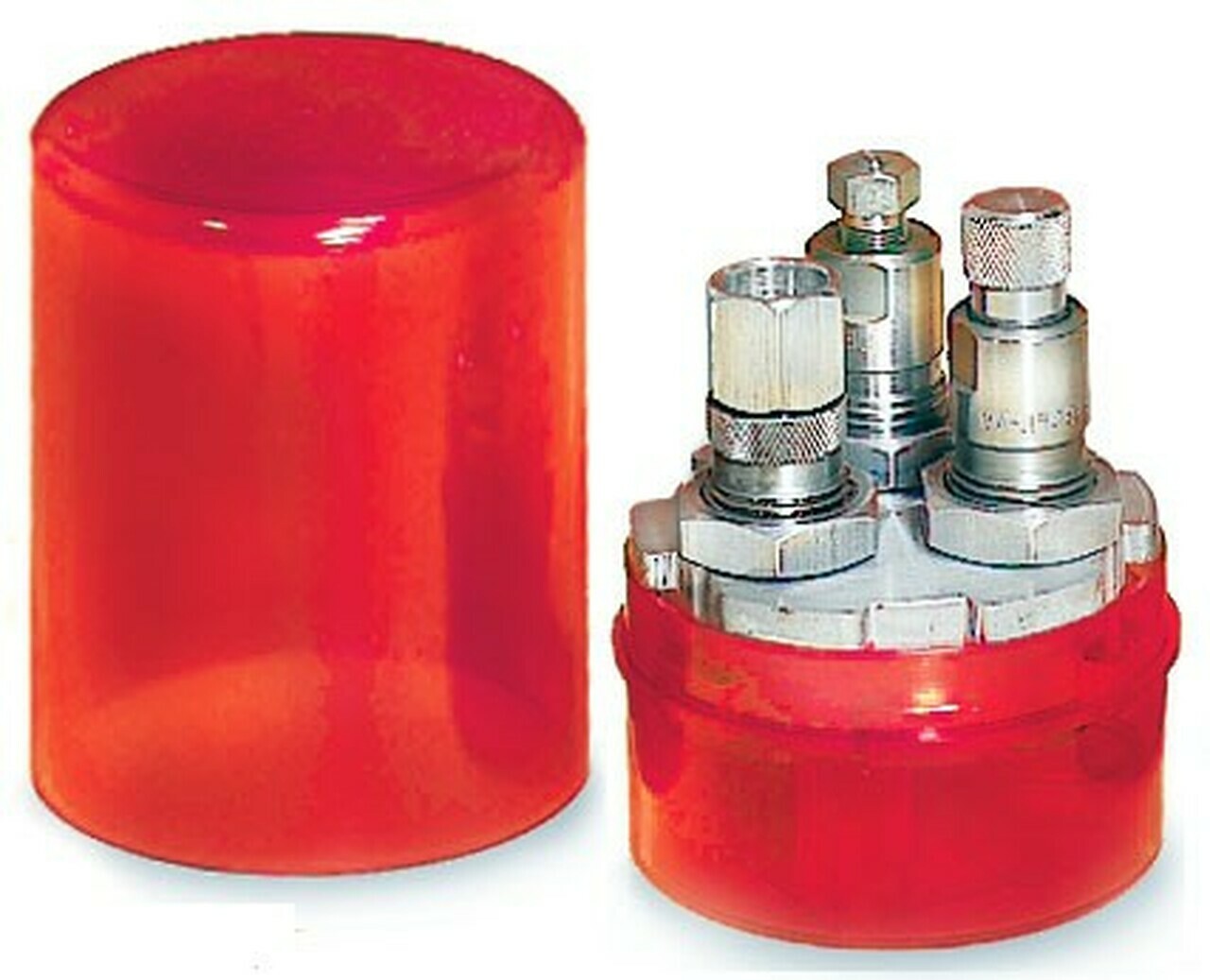 NEW LEE Precision Reloading Die Storage Box - 3 Dies Round Plastic ...