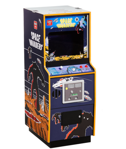 Space Invaders Quarter Size Arcade Cabinet 1/4 Scale + Collector's ...