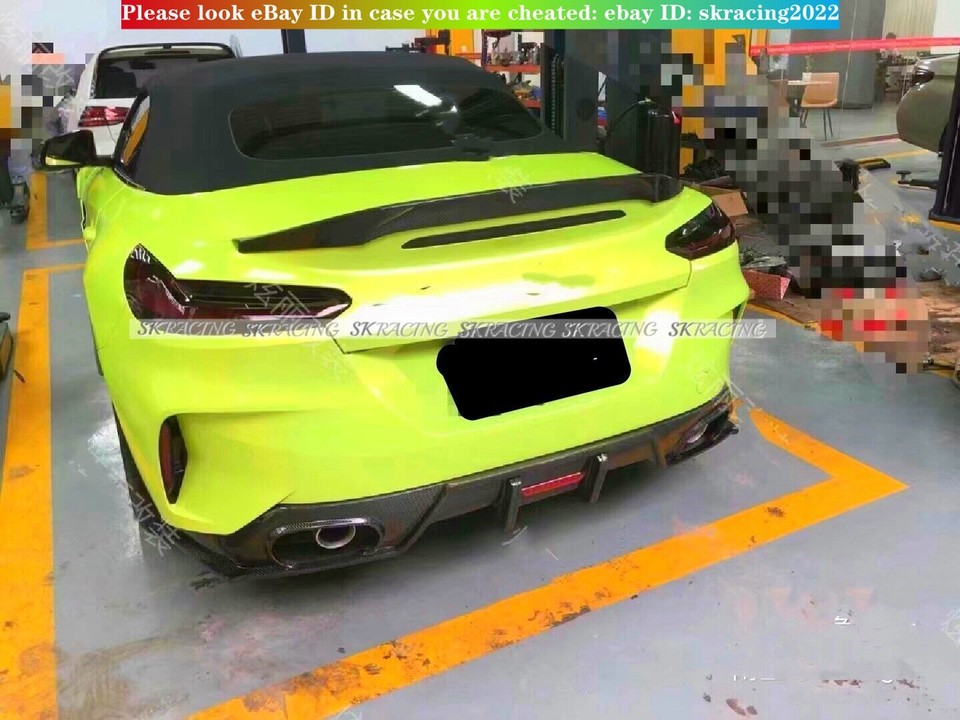 Carbon Fiber Duckbill Rear Trunk Spoiler Wing For BMW Z4 G29 ...