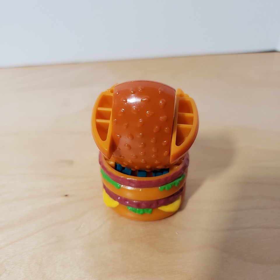 Vintage McDonald's Changeable Big Mac Robot Transformer Happy Meal 1987 ...