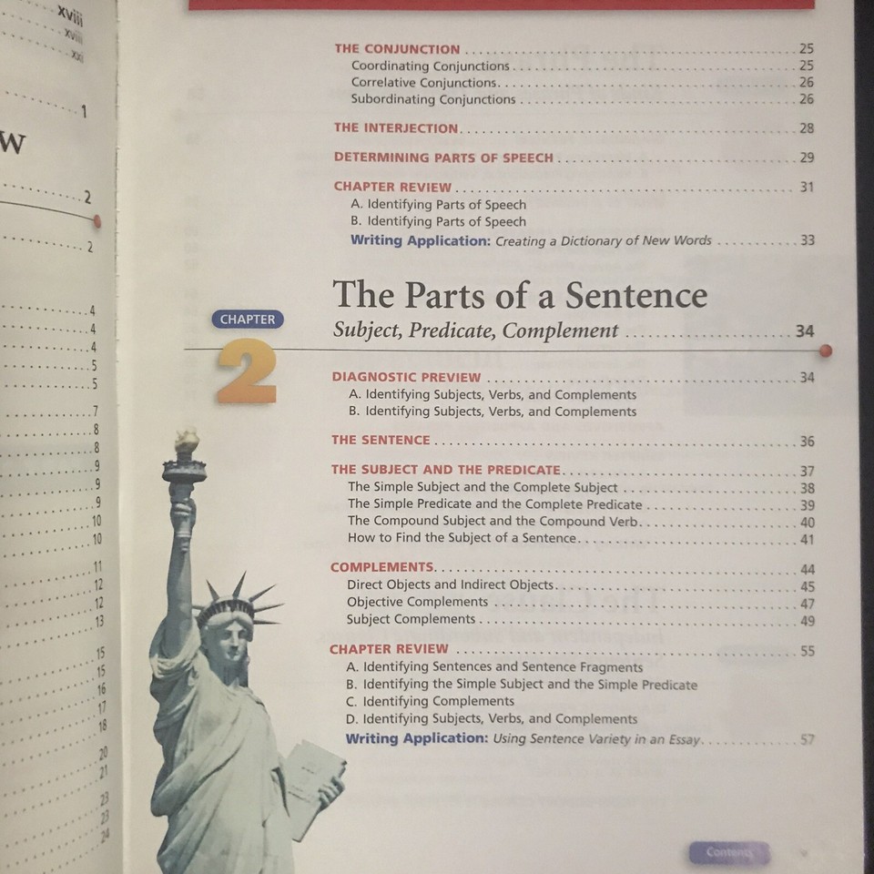 Holt Handbook, 6th Course, Grammar, Usage, Mechanics, Sentences ...