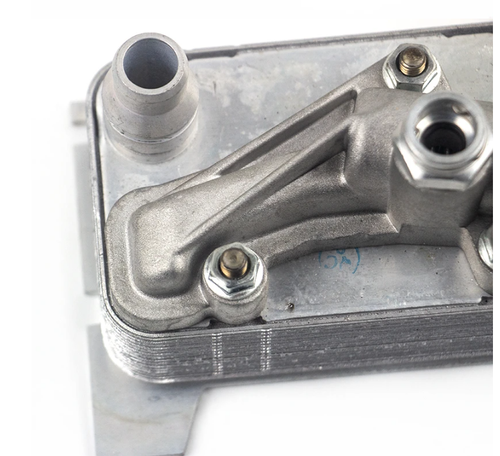 New 1 Engine Oil Cooler Assembly For Mercedes Benz M274 M276 W222 W205 ...
