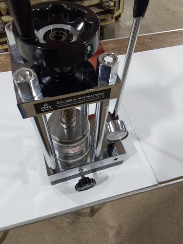 Lab Pellet PRESSING. MACHINE Manual Press 15 TON | eBay