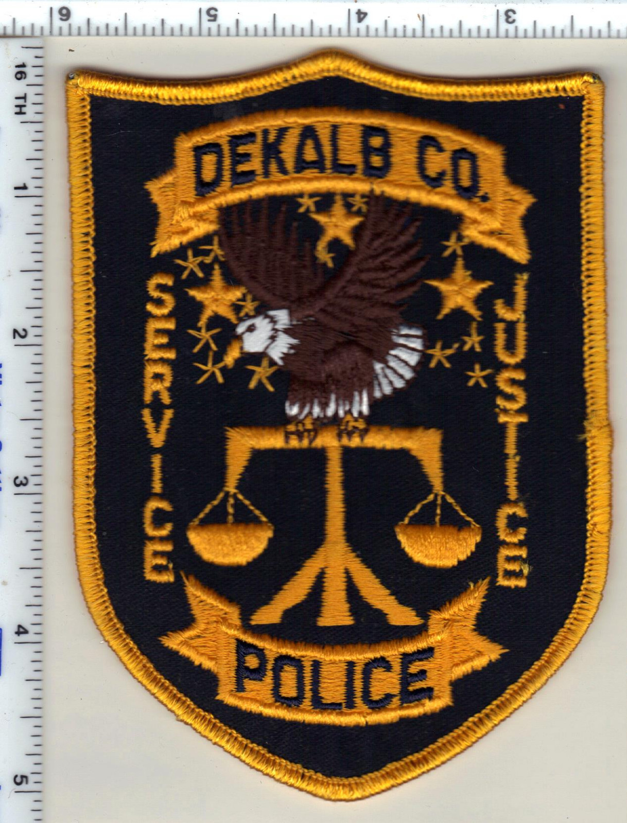 Dekalb County Police (Georgia) Shoulder Patch - new from 1986 | eBay