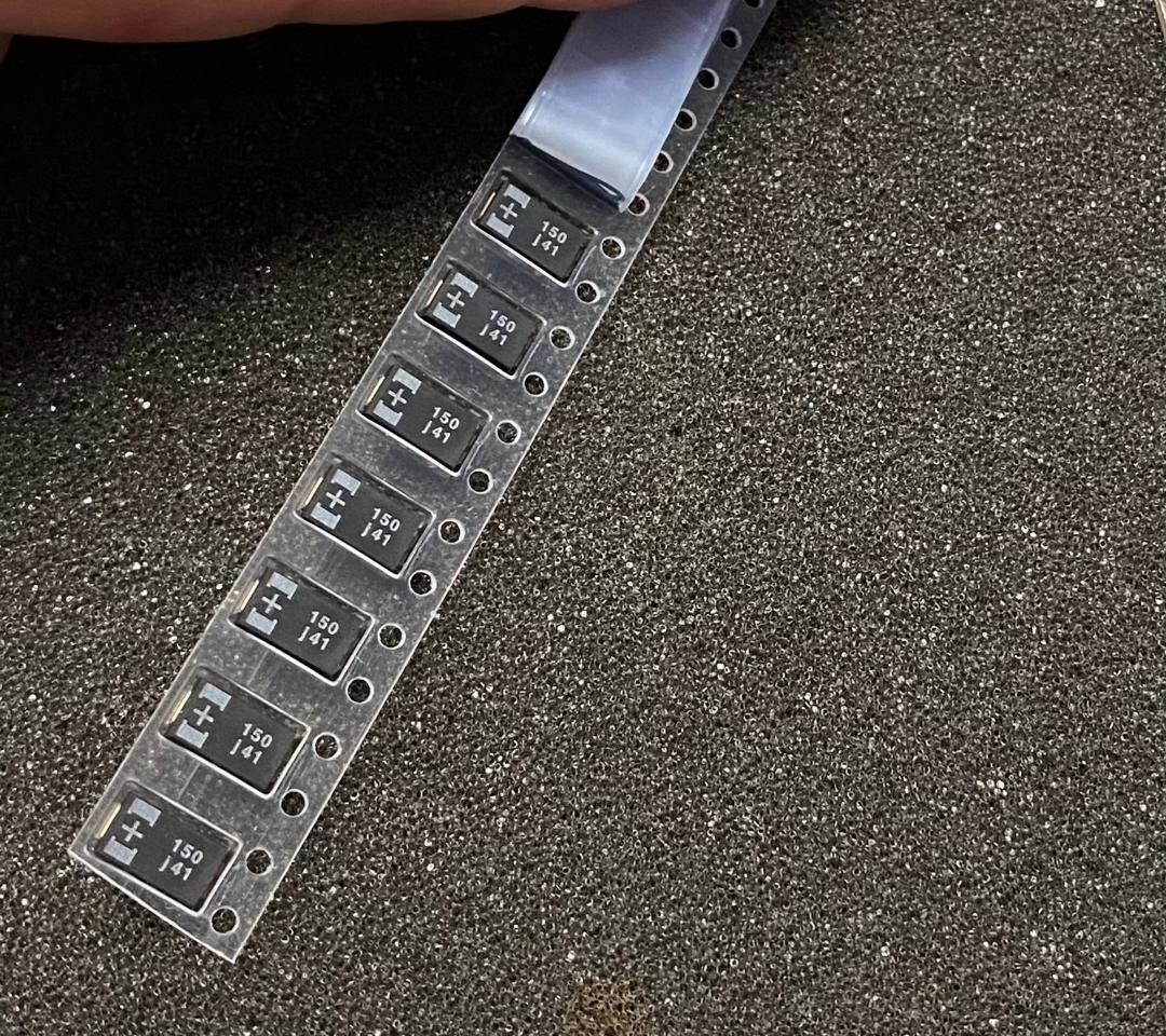 (25 PIECE LOT) 6TPC150M SANYO CAP TANT POLY 150UF 6.3V 2917 for sale ...