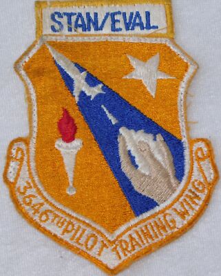 Vintage Vietnam USAF 3646th Pilot Training Wing Stan/Eval Pilot ...