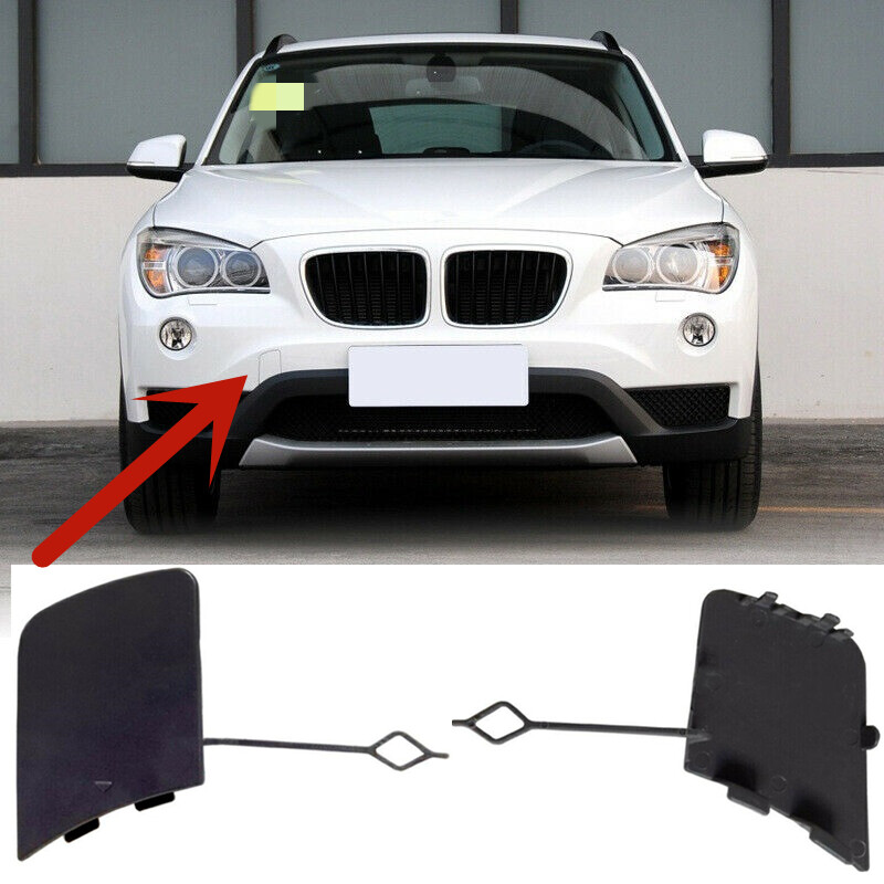 1 Piece Front Bumper Tow Hook Cover Cap Primed for BMW E84 X1 2013-2015 ...
