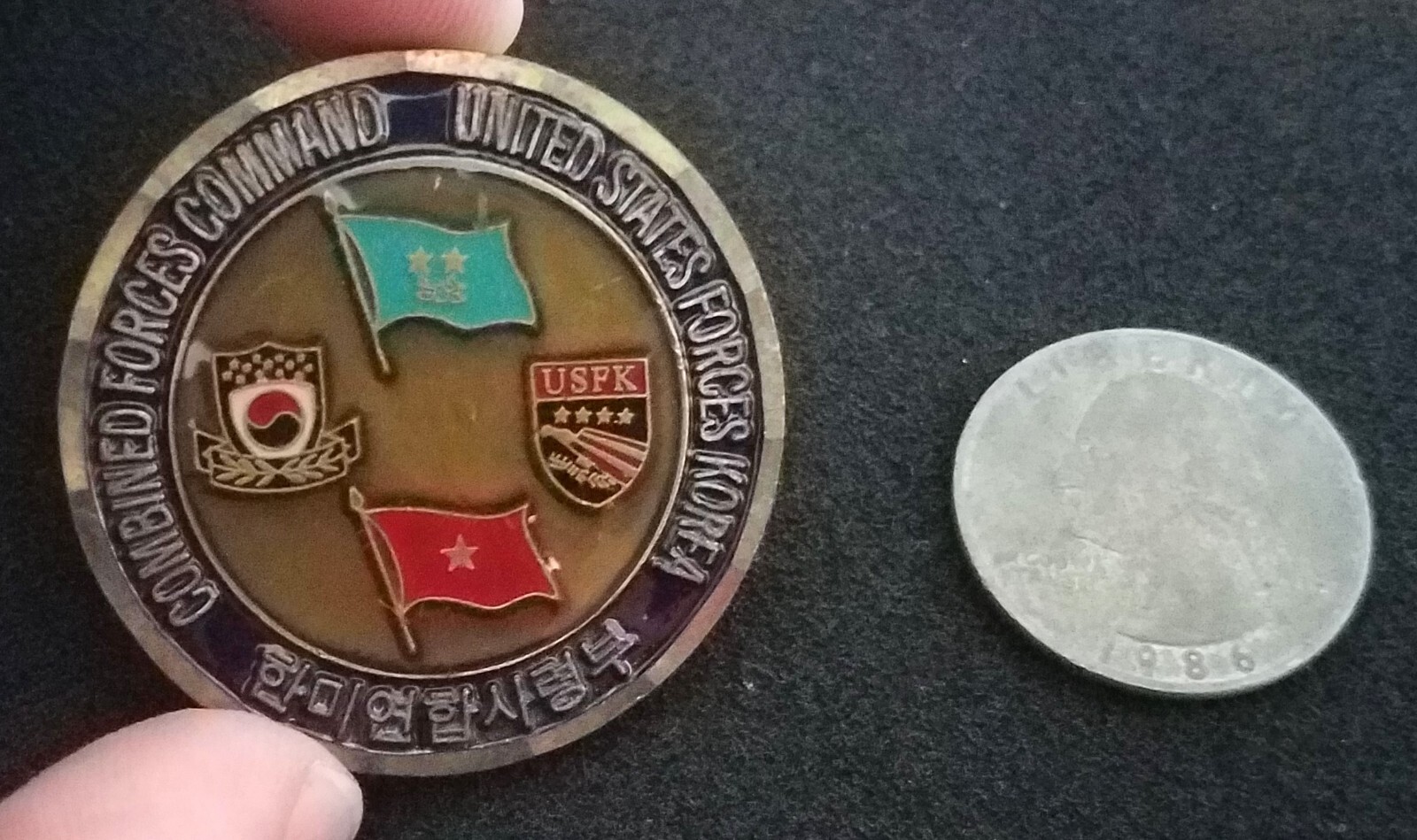 RARE 1 Star General US Forces Korea USFK Combined Intelligence US ...