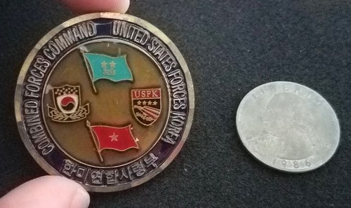 RARE 1 Star General US Forces Korea USFK Combined Intelligence US ...