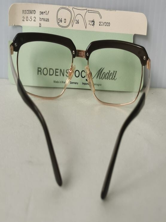 RODENSTOCK Frame/SUNGLASSES Richard Authentic Retired Yellow Gold 10K ...