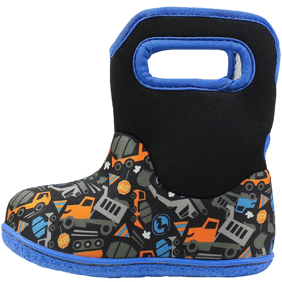 BOGS Toddler Baby BOGS Construction Waterproof Rain Boots - Black - 4K ...