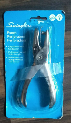 Swingline 1 Hole Punch, Single Hole Puncher, 5 Sheet Capacity, Classic ...