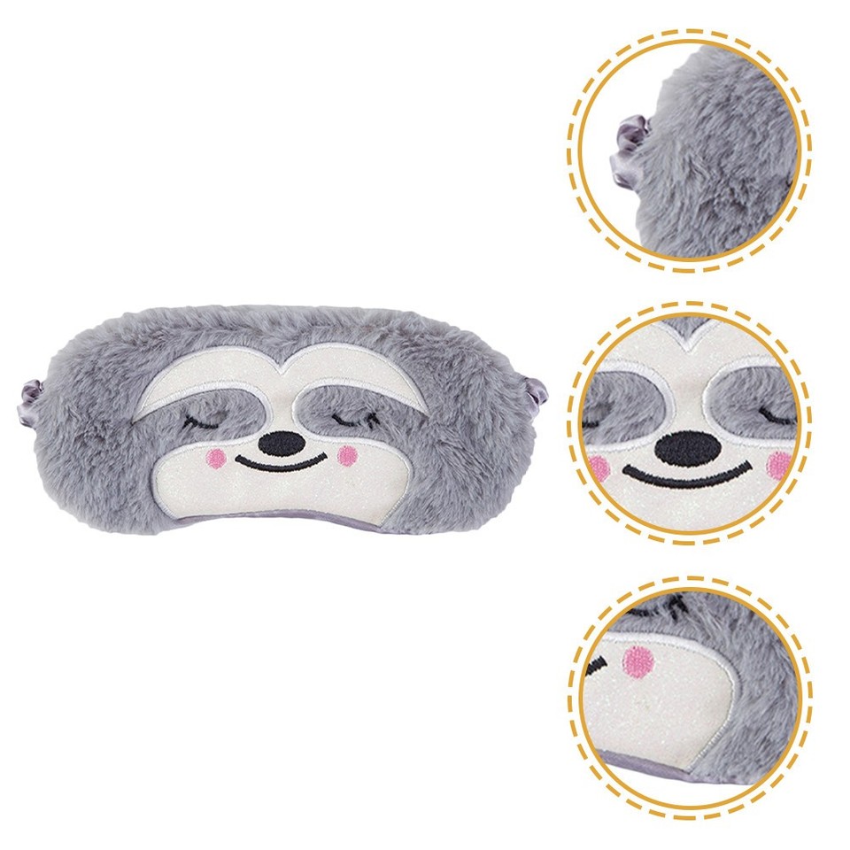 Eye Sleeping Patch Sloth Cute Mask Cover Light Blocking Masks for ...