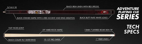 Action ADV121 Adventure Pool Cue Billiard Stick Billiards Cues | eBay