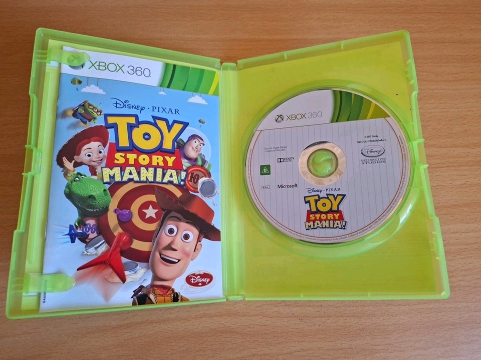 Disney Pixar Toy Story Mania Xbox 360 Game With Manual | eBay Australia