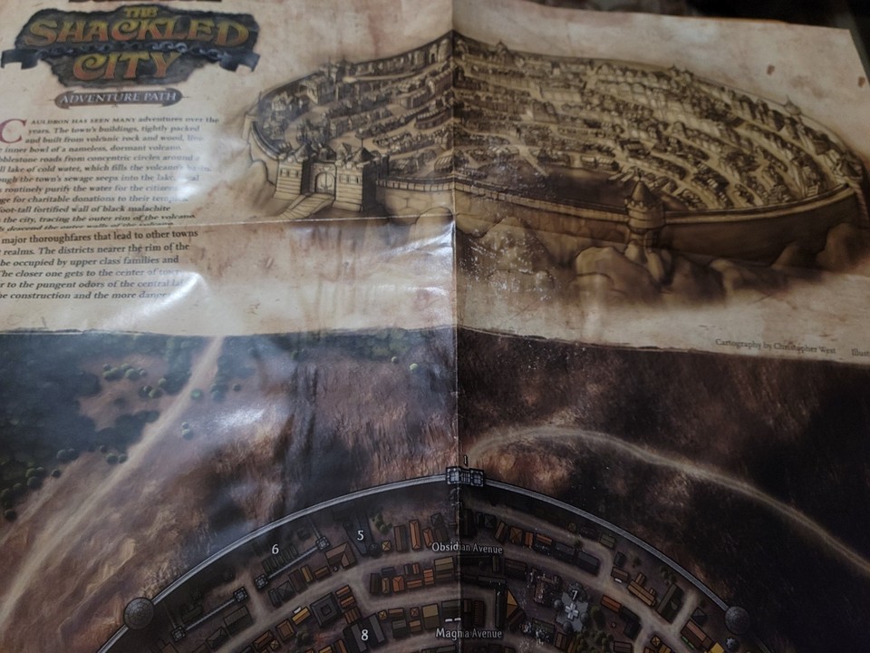 D&D - The Shackled City *Hardcover Adventure Path* #DT331 - See Photo ...