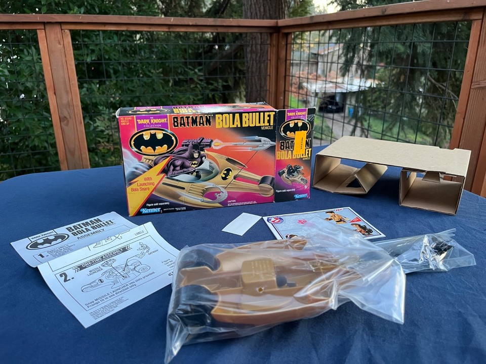 Batman Bola Bullet Vehicle Vintage Kenner Dark Knight Collection '90 ...