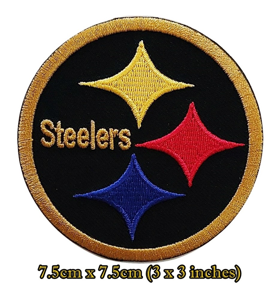PITTSBURGH STEELERS NFL Football Patches Embroidery iron, sew(From Thai ...