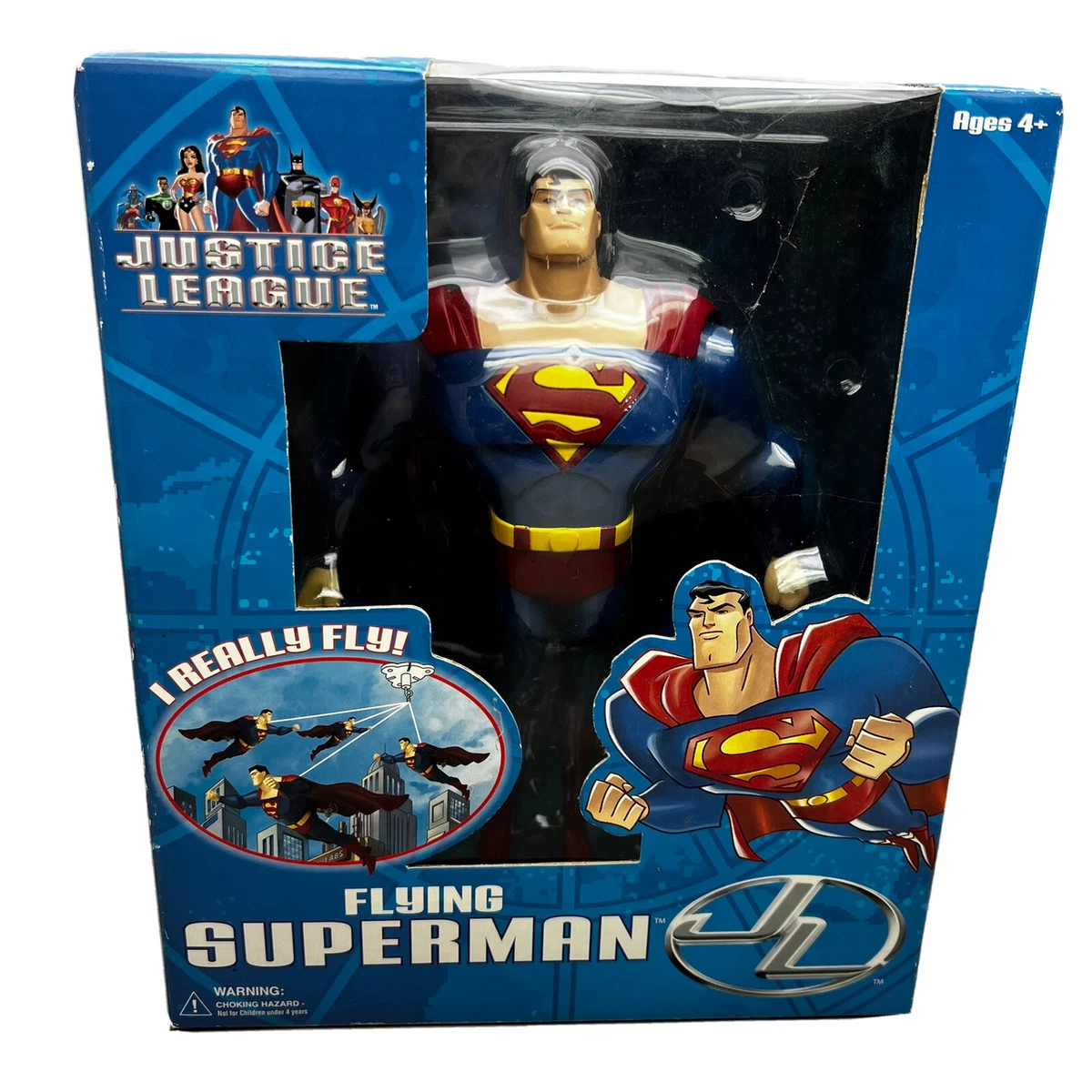 Justice League Unlimited Superman Flying
