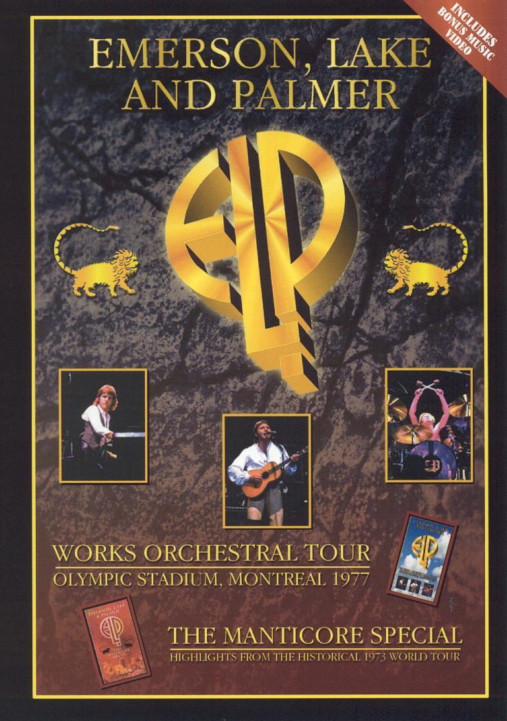 Emerson, Lake & Palmer: Works Orchestral Tour/Manticore Special (DVD ...