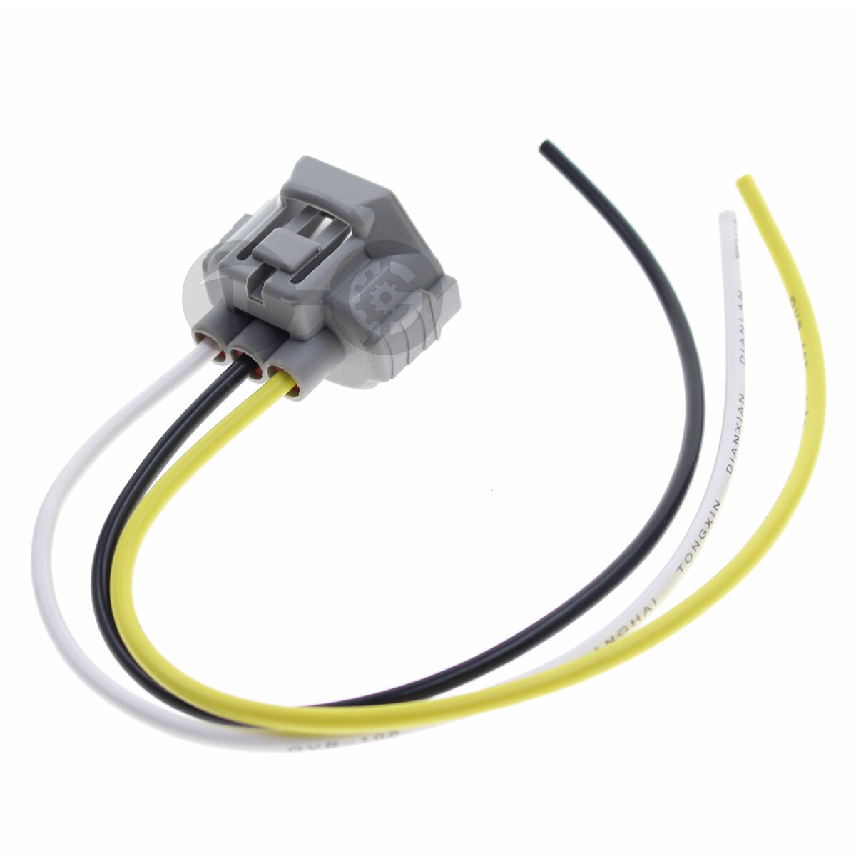 3-Wire Lighting Connector with Tefzel Wire Pigtails Turn Signal Plug ...
