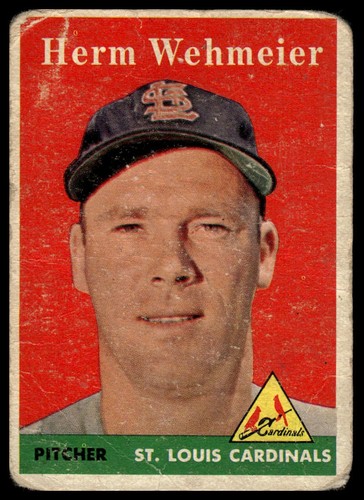 1958 Topps #248 Herm Wehmeier | eBay
