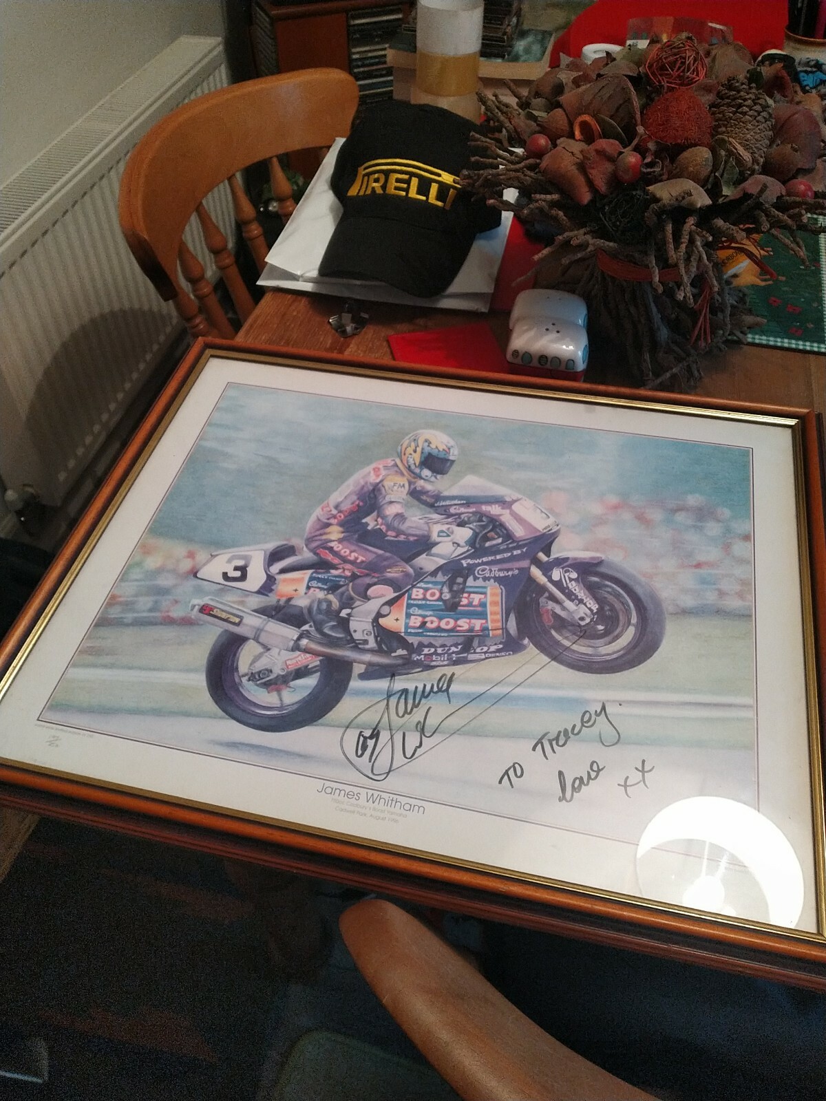 James whitham Signed print and Neil Mackenzie picture | eBay UK