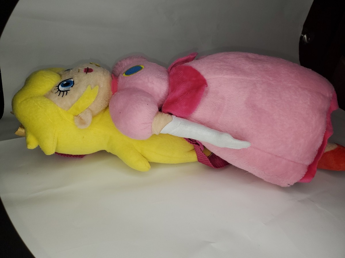 Princess Peach Plush Backpack