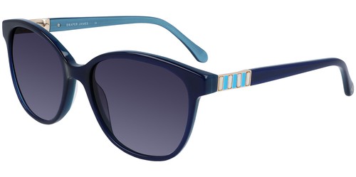 Draper James Women's Indigo Pearl Rounded Cat Eye Sunglasses - DJ7031 ...